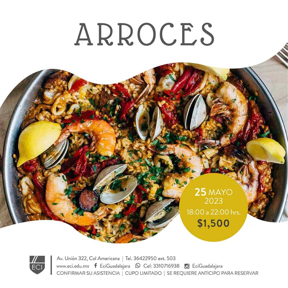 Curso de Arroces | ECI Guadalajara